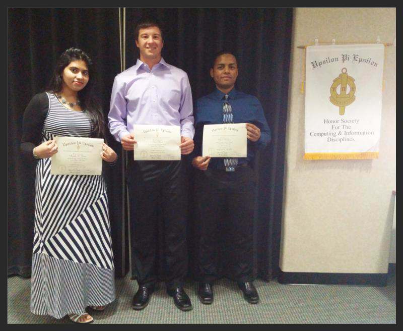 New Members Inducted into the National Computer Science Honor Society