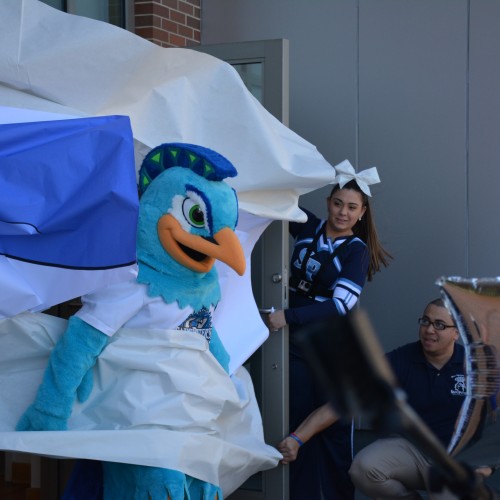 University Celebrates Peacock Pride Day; Debuts New Mascot - News