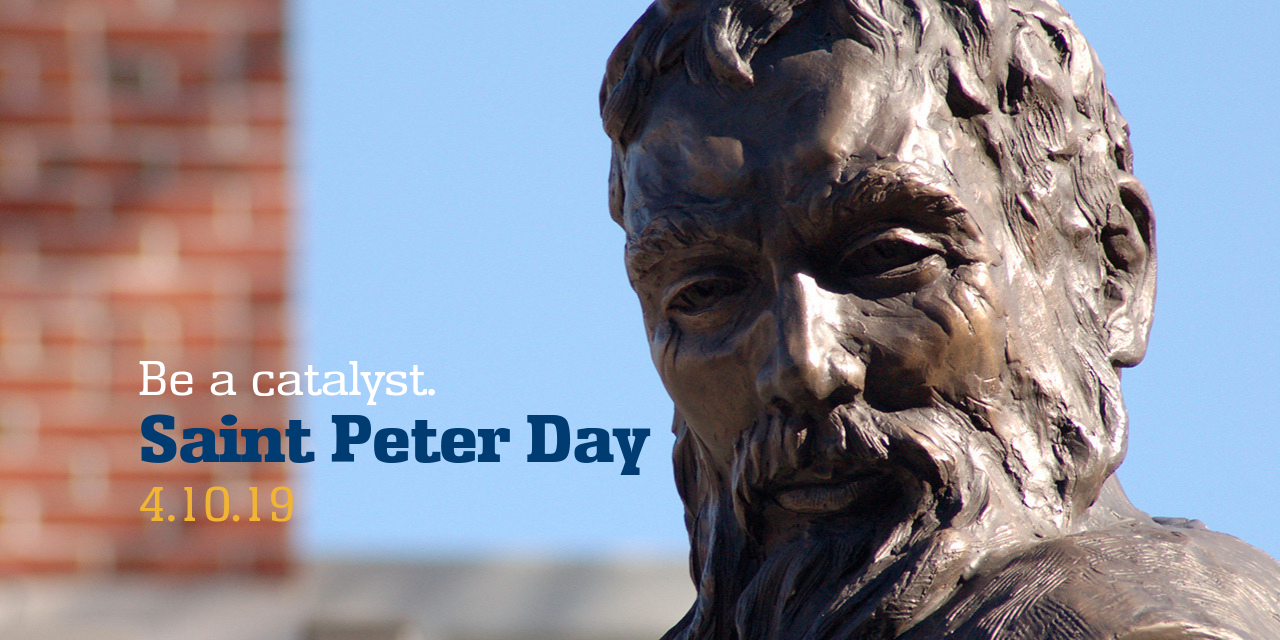 Be a Catalyst for Transformation on the Inaugural Saint Peter Day ...